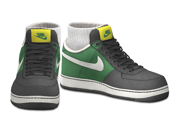 Second Life Marketplace - Men's NIKE Sports Shoes Sneakers With White Socks
