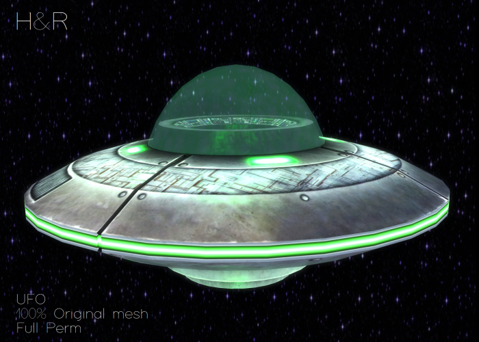 Second Life Marketplace - H&R-Ufo FULL PERM pack (wear)
