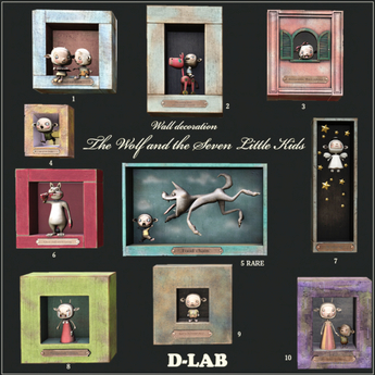 Second Life Marketplace - D-LAB WD The Wolf and the Seven Little Kids ...