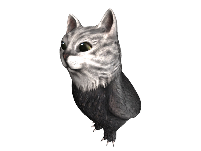 Second Life Marketplace - 11. *HEXtraordinary* Grey Sooty Meowl