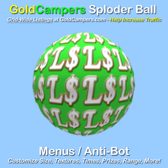 Second Life Marketplace - Sploder Ball