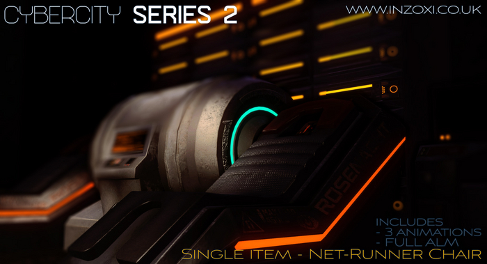 Second Life Marketplace - [inZoxi] - Cyber City 2 - Project Saturn ...