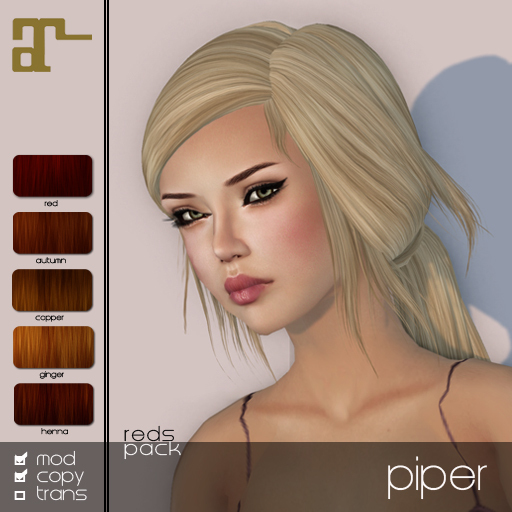Second Life Marketplace - Maitreya Piper - Reds Pack
