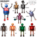 Second Life Marketplace - Serenity Style- Calvin Robot The Champion RARE