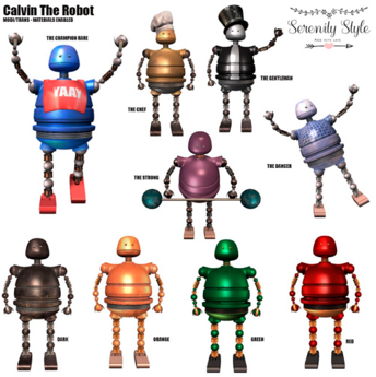 Second Life Marketplace - Serenity Style- Calvin Robot The Chef