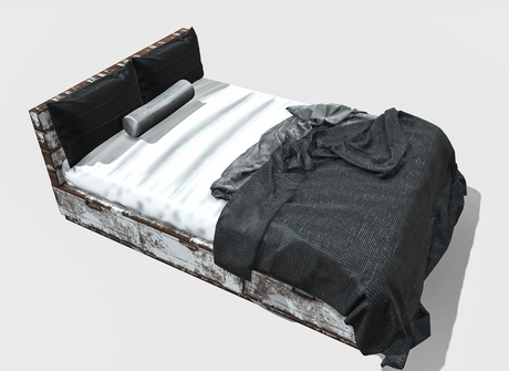 Second Life Marketplace - Art Studio.FULL PERM \\ Classic Bed