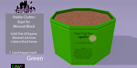 Second Life Marketplace - *M* S.C. Equilix Green (wear to unpack)