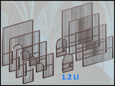 Second Life Marketplace - TFs Crypt Grid Kit (Builder)