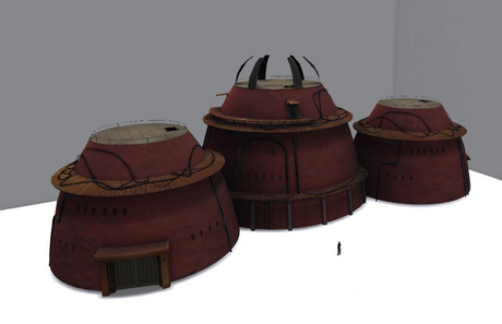 Second Life Marketplace - [Shinobi] Hokage Building With Interior