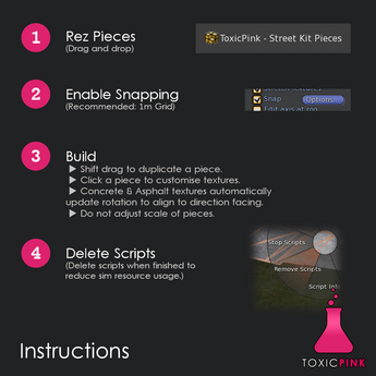 Second Life Marketplace - ToxicPink - StreetKit Demo