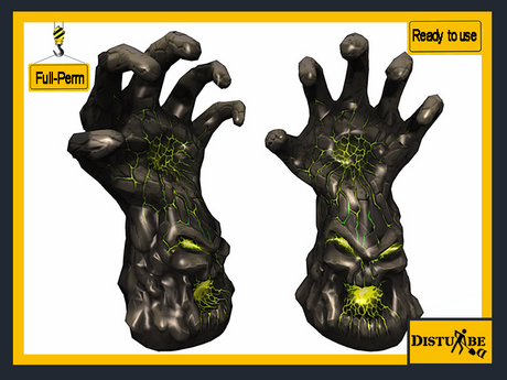 Second Life Marketplace - ::DisturbeD:: Horror Props - Hand of Doom ...