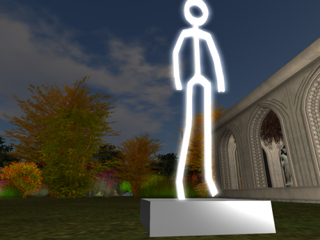 Second Life Marketplace - Stick Man Lamp, Copy & Mod