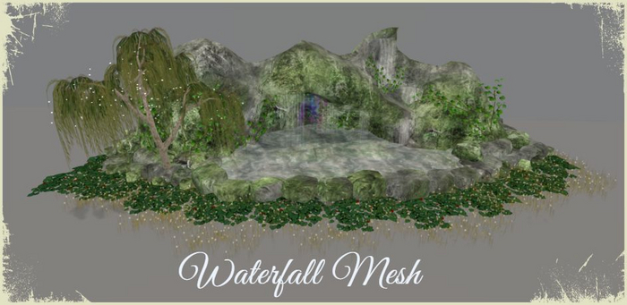 Second Life Marketplace - MESH WATERFALL