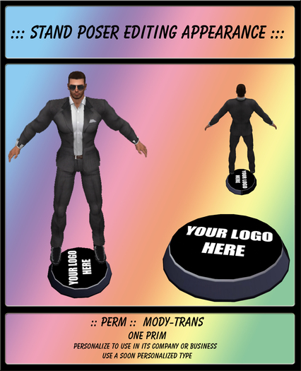 Second Life Marketplace - ::: STAND POSER EDITING APPEARANCE ::: INBOX