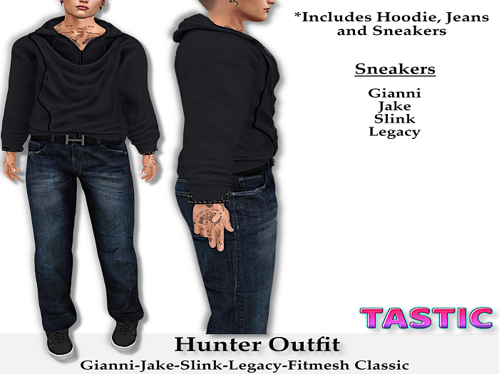 Second Life Marketplace - Tastic-Hunter Outfit 50% Off!
