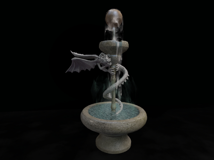 Second Life Marketplace - Dragon Fountain