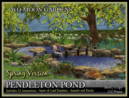 Second Life Marketplace - Pond|PendletonSp