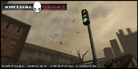 Second Life Marketplace - -Virtual Decay-The Traffic Lights - simwide ...
