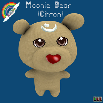 Second Life Marketplace - ((RBS)) Moonie Bear (Citron)