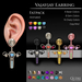 Second Life Marketplace - QUIXE - Vajayjay Earring FATPACK UNPACK (ADD)