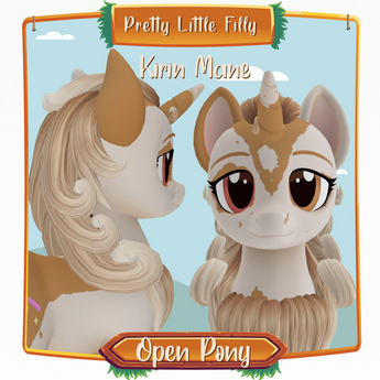 Second Life Marketplace - PLF. Kirin Mane - [OP]