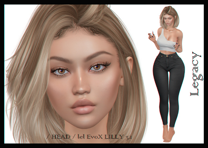 Second Life Marketplace - Takeda Shape LeLutka EvoX Lilly 3.1 50% OFF