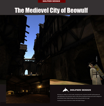 Second Life Marketplace - [Dolphin Designs] The Medievel City of Beowulf