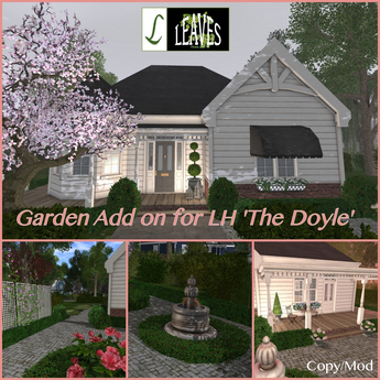 Second Life Marketplace - Linden Homes 'The Doyle' Garden add on