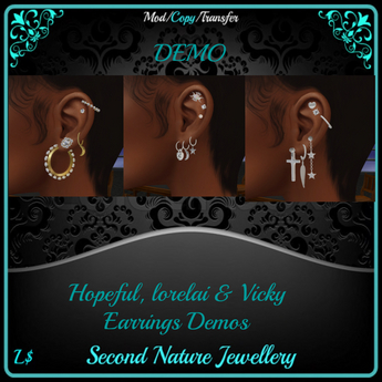 Second Life Marketplace - SNJ Lorelai / Hopeful / Vicky DEMO Add & Click