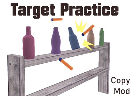 Second Life Marketplace - Target Practice Bottles!