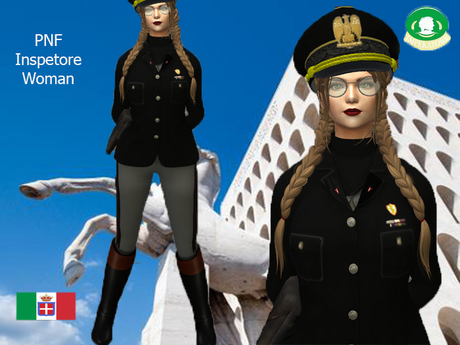 Second Life Marketplace - WW2 PNF INSPETORE(WOMAN)