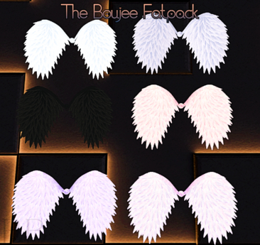 Second Life Marketplace - {Boujee Baby} The Angel Collection Wings ...