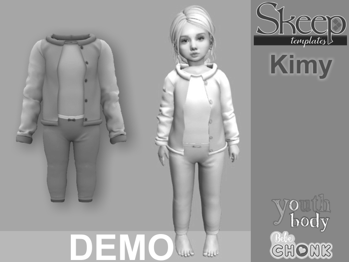 Second Life Marketplace - Skeep - Bebe Youth/Chonk - Kimy - DEMO