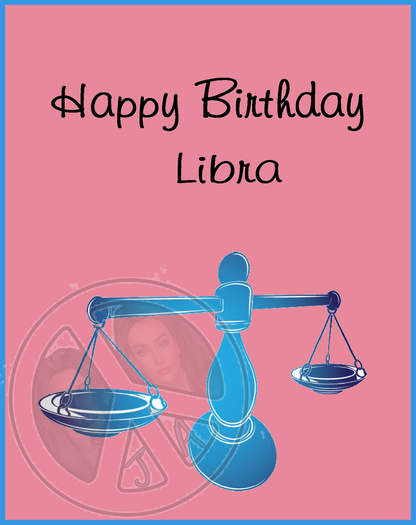 Second Life Marketplace - LIBRA - Happy Birthday - Horoscope ...