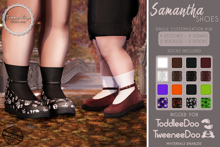 Second Life Marketplace - .Tippy.Tap. Samantha Shoes - CLASSIC