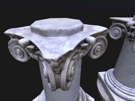 Second Life Marketplace - GD MESH FULL PERM ANCIENT DECORATED COLUMN
