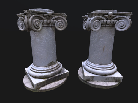 Second Life Marketplace - GD MESH FULL PERM ANCIENT DECORATED COLUMN