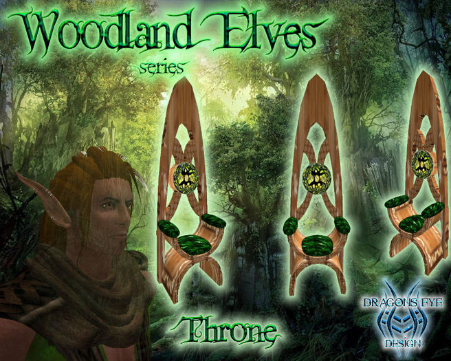 Second Life Marketplace - Woodland Elves Throne