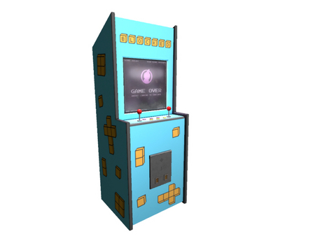 Second Life Marketplace - [Bad Unicorn] Blocked Machine - Arcade Rush ...
