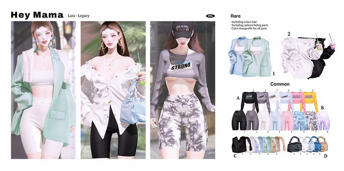 Second Life Marketplace - 4. [V.C.LAB] Hey Mama. A4 (legacy) (add)