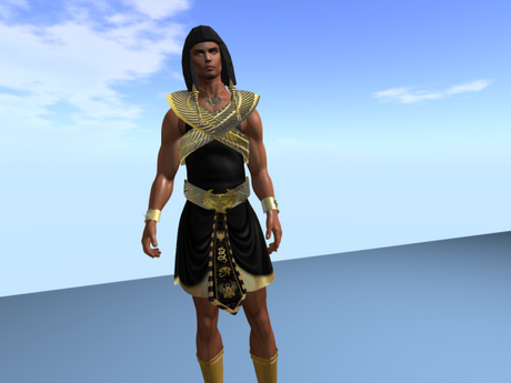 Second Life Marketplace - *Son of Winged Isis* Outfit - Black