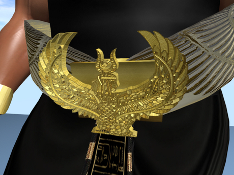 Second Life Marketplace - *Son of Winged Isis* Outfit - Black