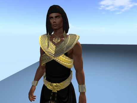 Second Life Marketplace - *Son of Winged Isis* Outfit - Black