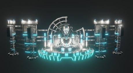 Second Life Marketplace - Stage Interstellar Mesh