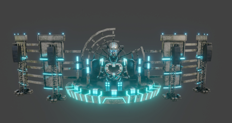 Second Life Marketplace - Stage Interstellar Mesh