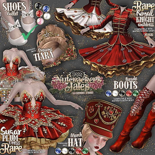 Second Life Marketplace - :Moon Amore: Nutcracker'sTales/ Royal Knight ...