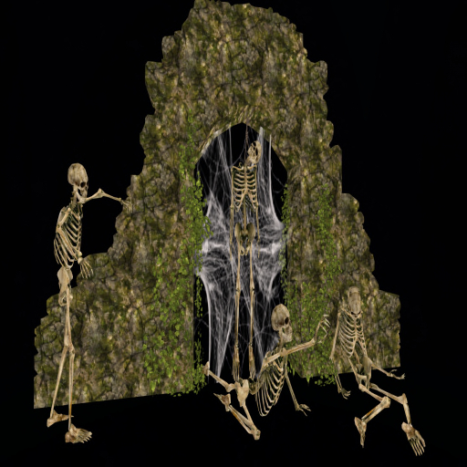 Second Life Marketplace - MC Halloween Wall of The Dead Skeletons