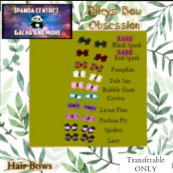Second Life Marketplace - [Panda Centre'] Riley's Bow Obsession-Red ...