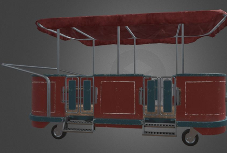 Second Life Marketplace - TRAM CART - FULL PERM