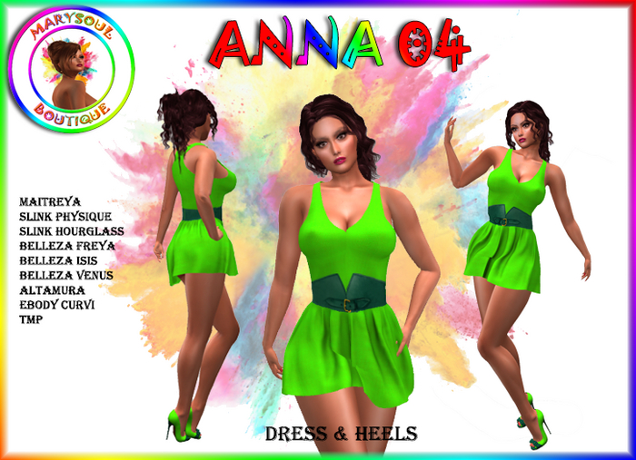 Second Life Marketplace - Marysoul Boutique * ANNA 04